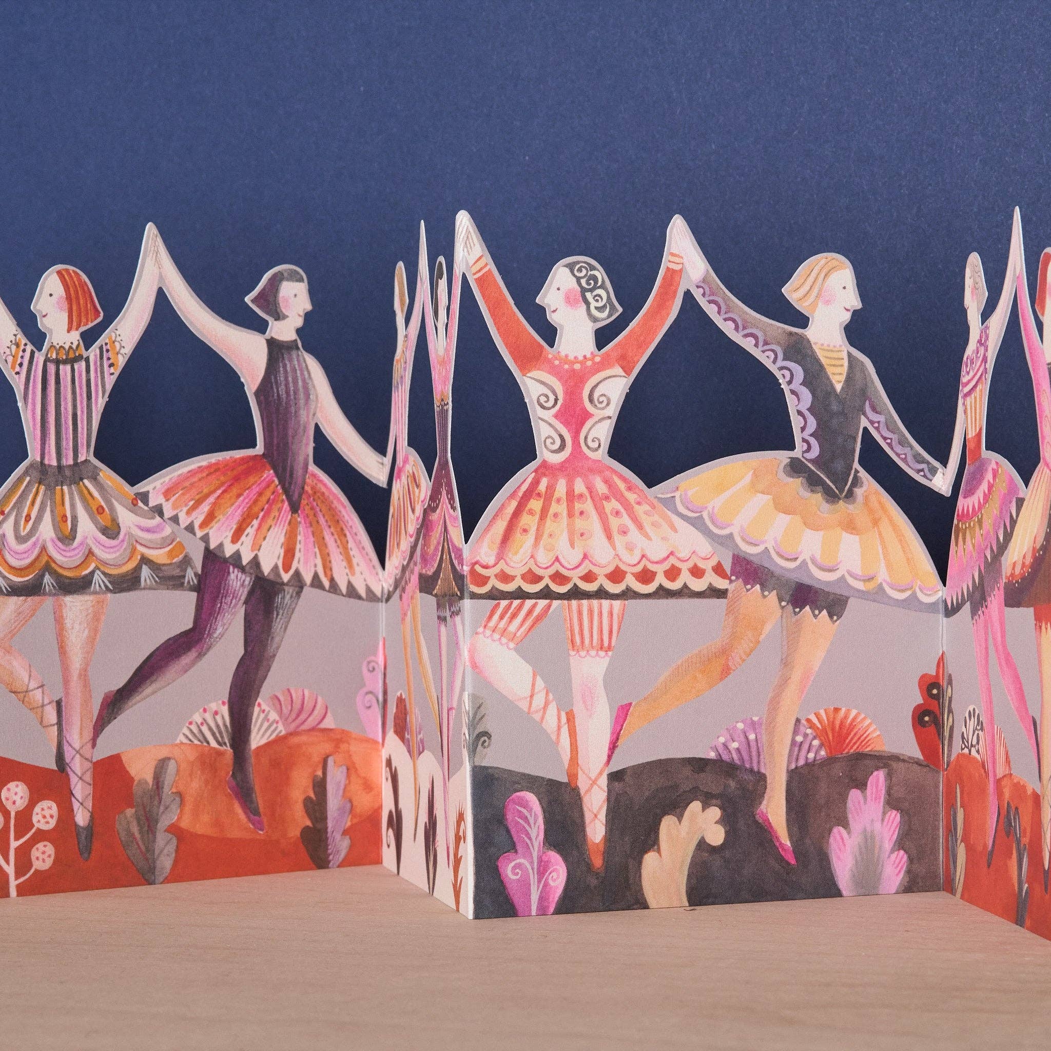 Sarah Young Dancers 3D Concertina Card - Unique Gift for Kids & Adults ...